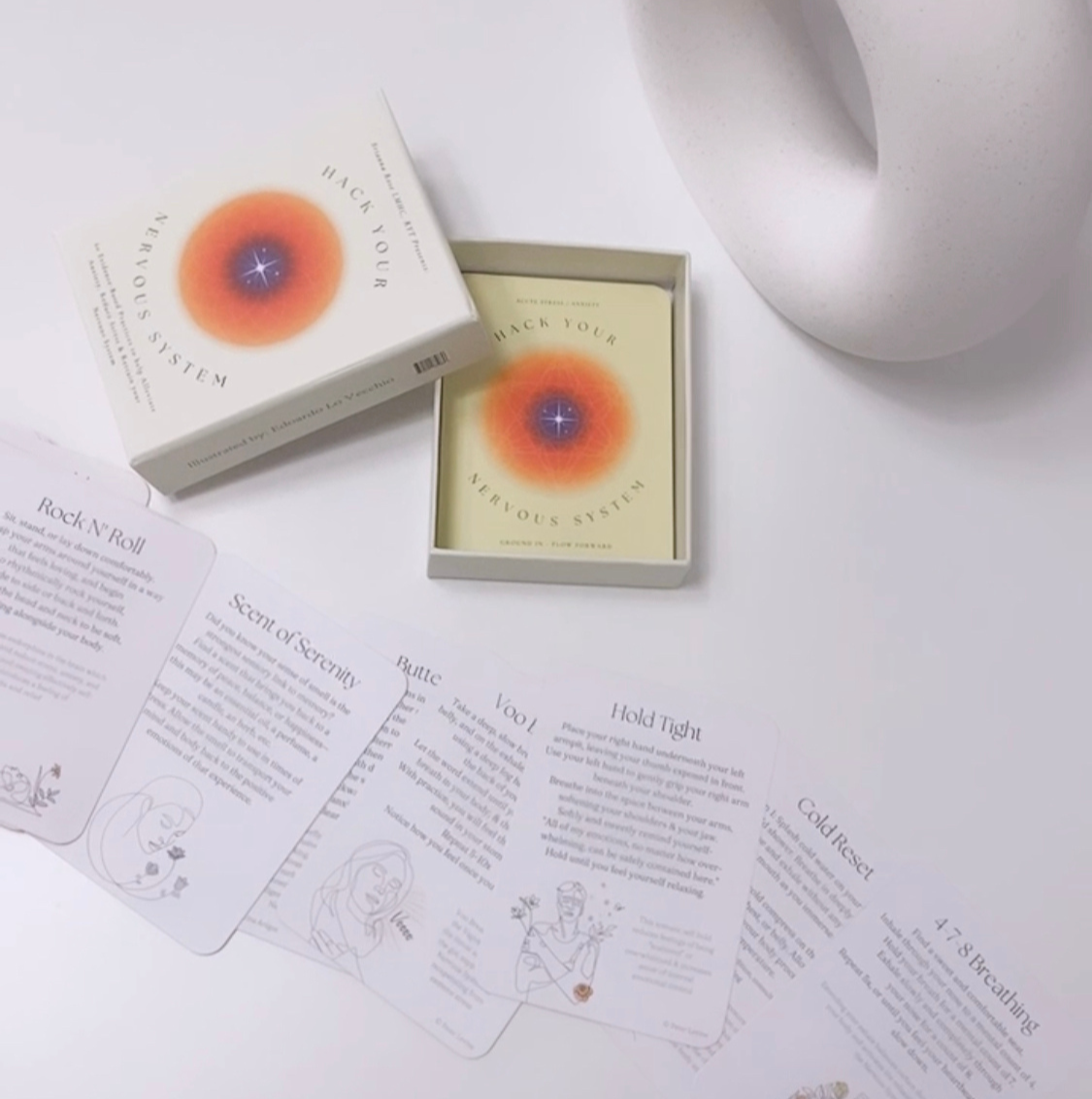 Hack Your Nervous System Card Deck – Champagne Lemonade